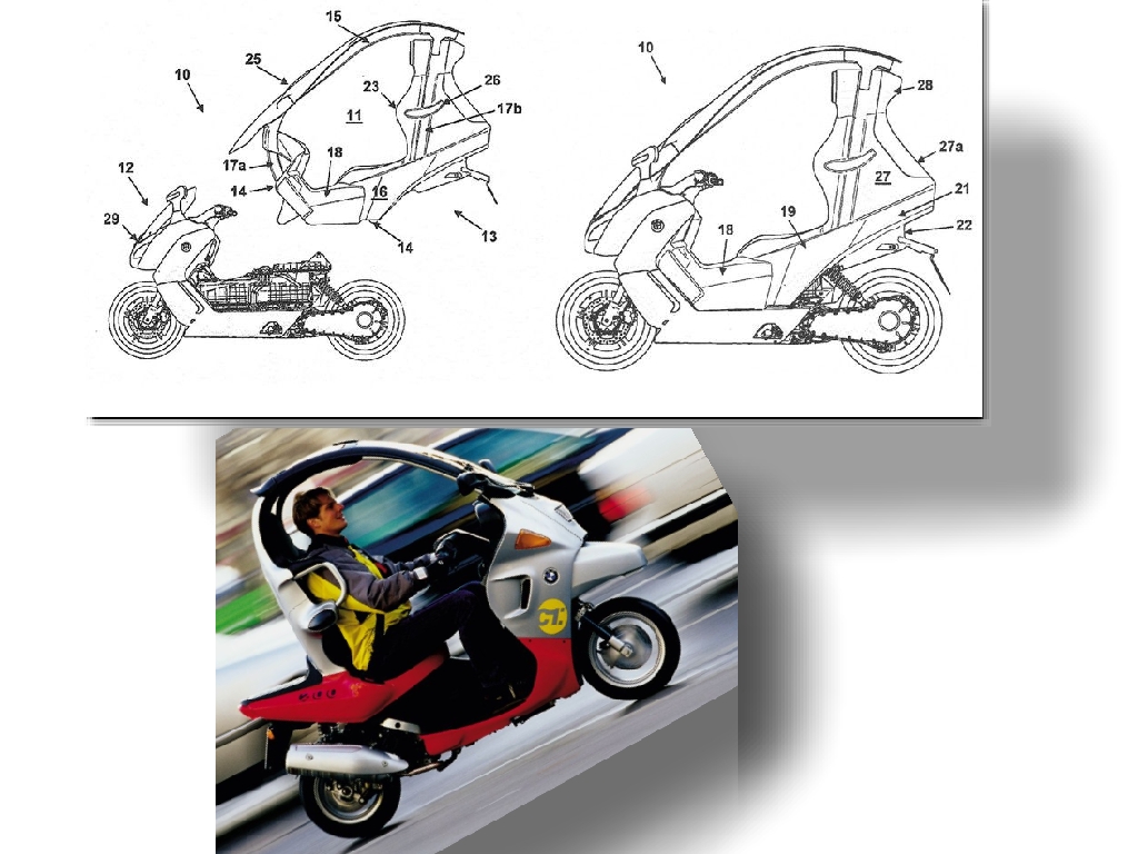 VUELVE EL SCOOTER BMW C1 CON TECHO? ¡Y AHORA MODULAR! - motorADN.com
