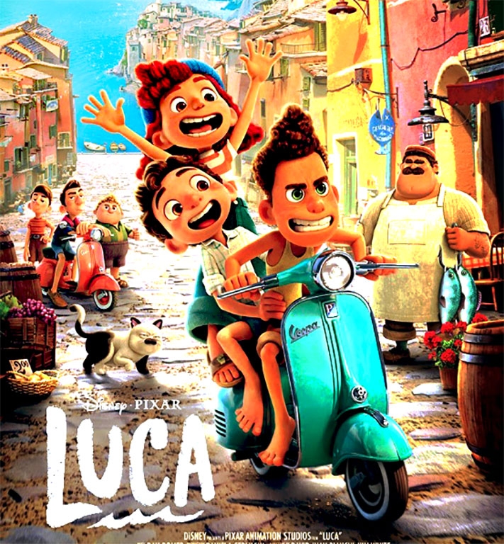 LA VESPA RUEDA EN “LUCA”, EL NUEVO ESTRENO DE PIXAR - motorADN.com