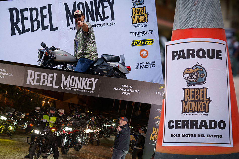 The Rebel Monkey Ride 2024: 1600 kms en un día, o como tener un Culo de Acero - motorADN.com